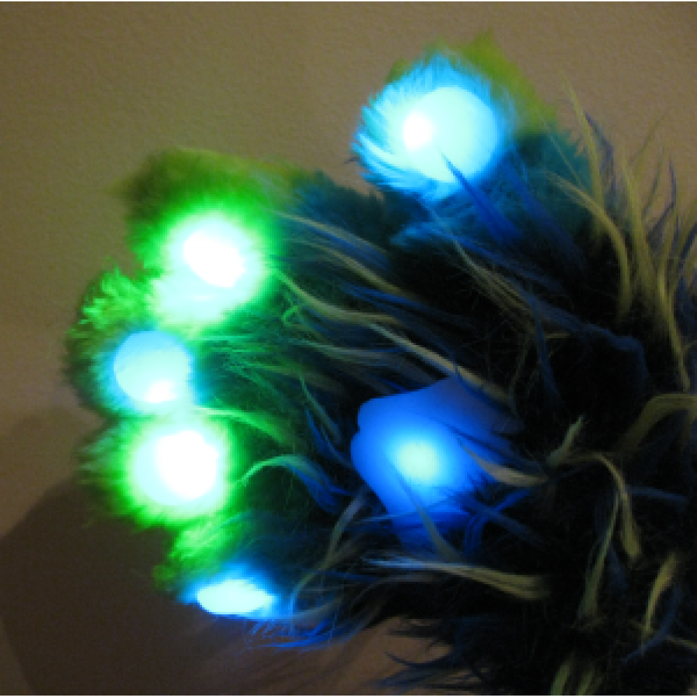 Fursuit Paw Pad/Claw LED Light Kit