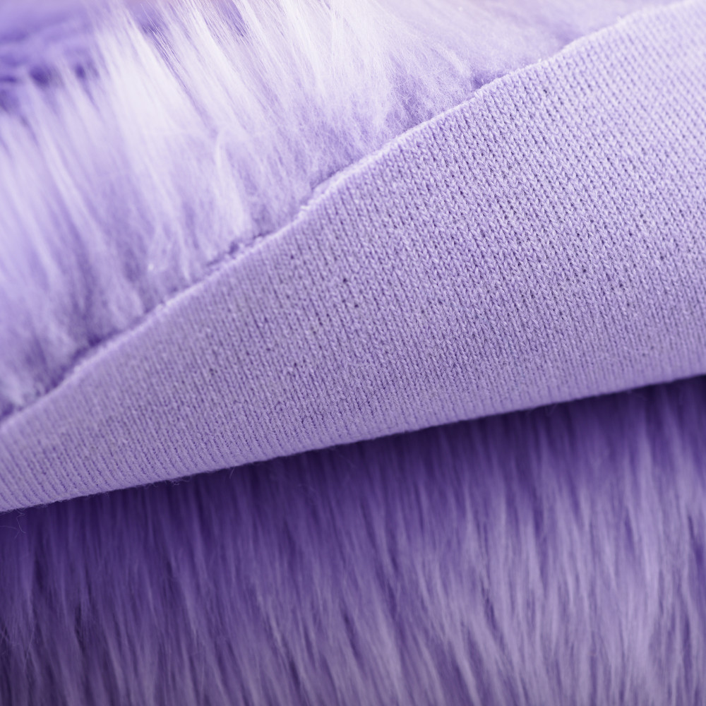 Lavender Luxury Shag Faux Fur