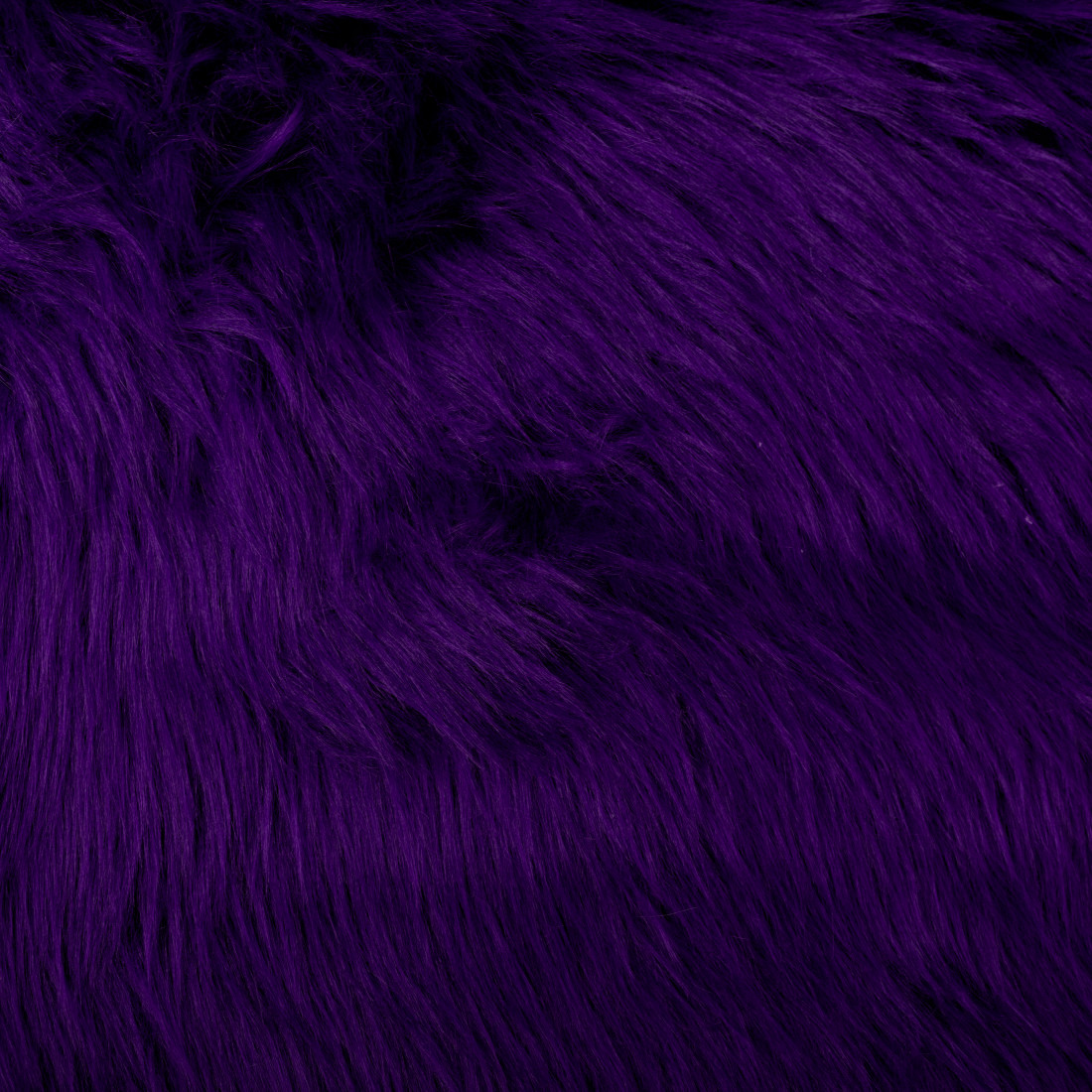Purple Luxury Shag Faux Fur