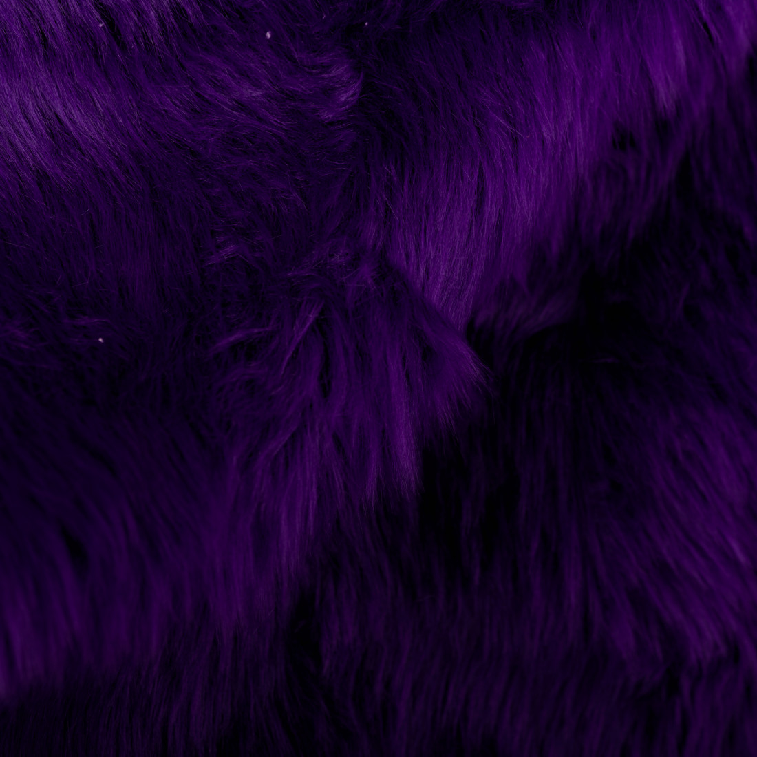 Purple Luxury Shag Faux Fur