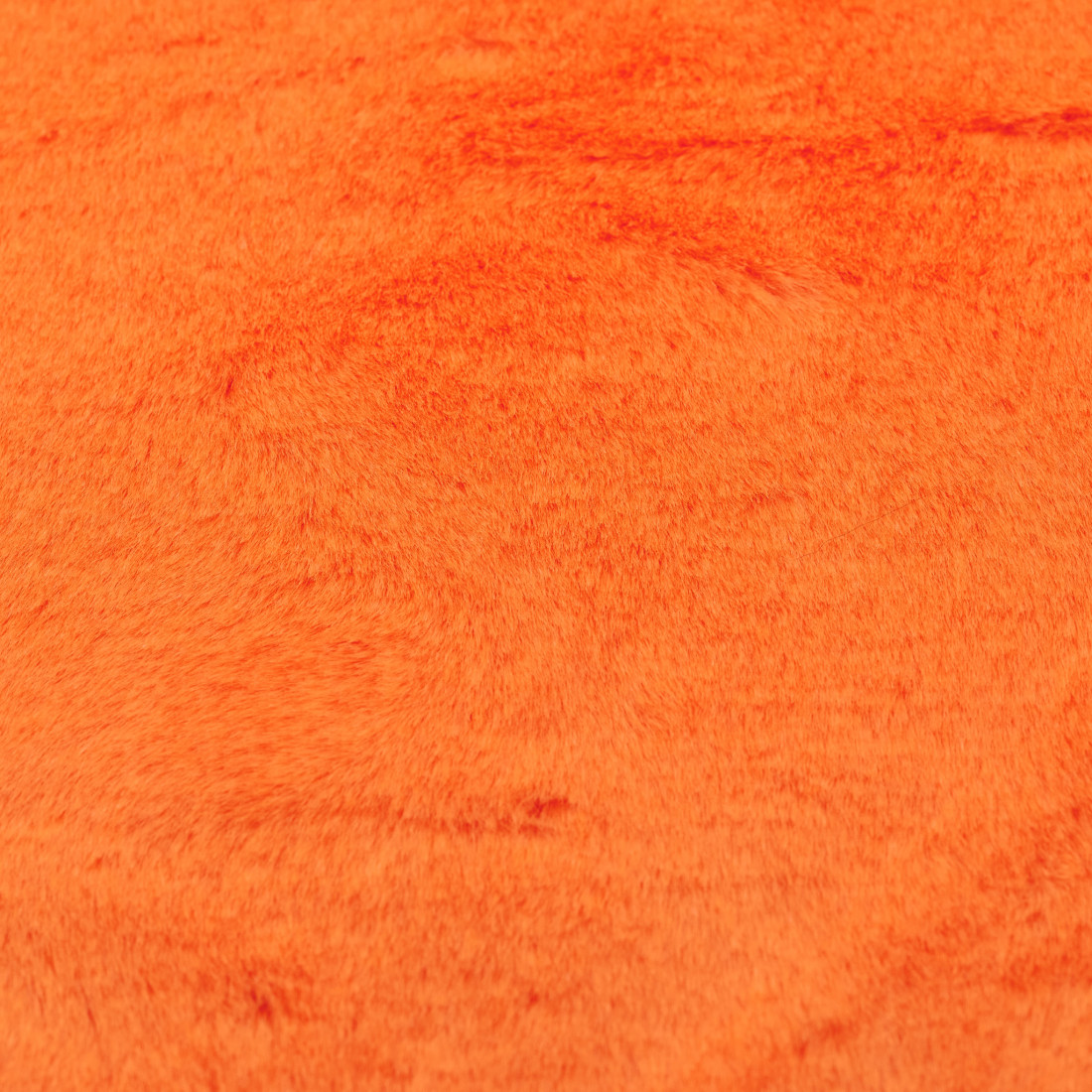 Orange Beaver/Seal Faux Fur