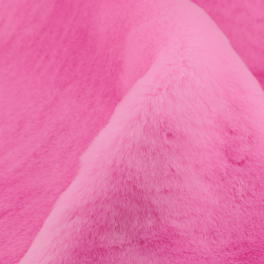 Bubblegum Pink Beaver/Seal Fur