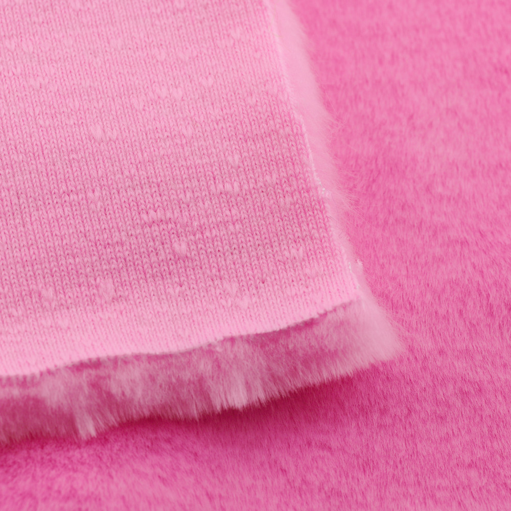 Bubblegum Pink Beaver/Seal Fur