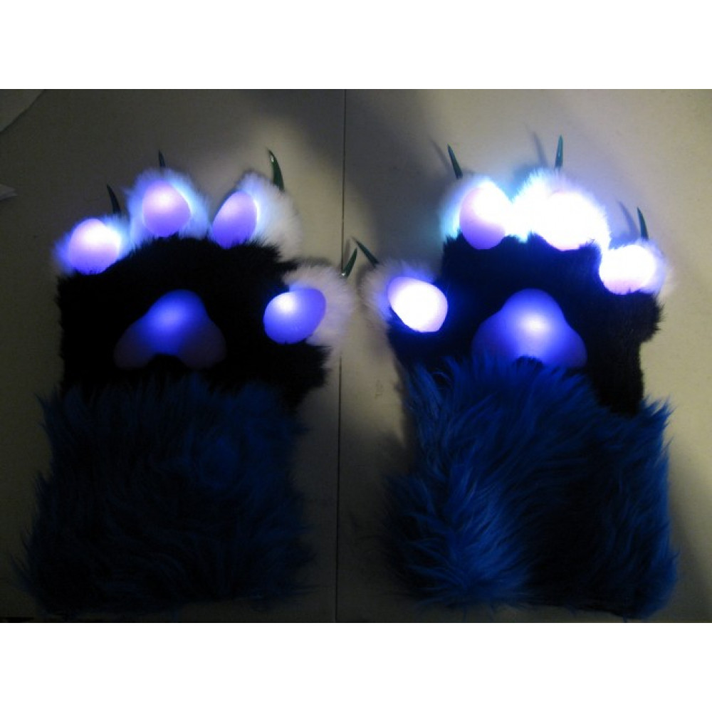 Fursuit Paw Pad/Claw LED Light Kit