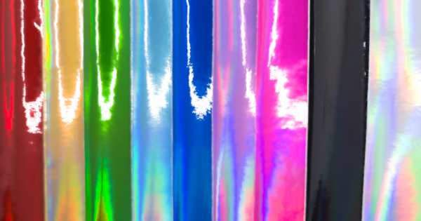 Holographic Vinyl Fabric - 8.25x11.75" Sheet