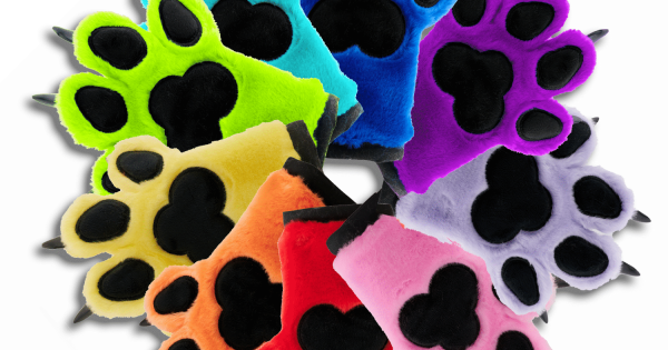 Custom Handmade Fursuit Paws