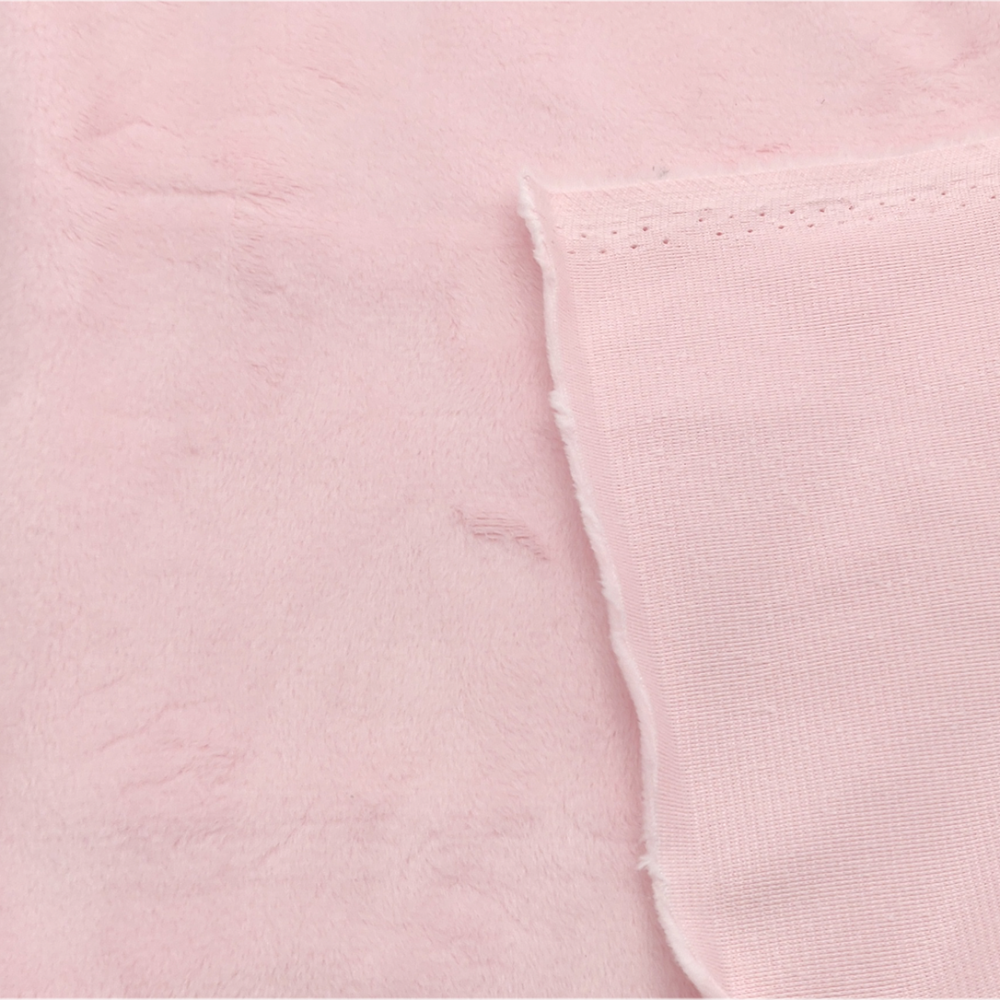 Baby Pink Minky Fabric