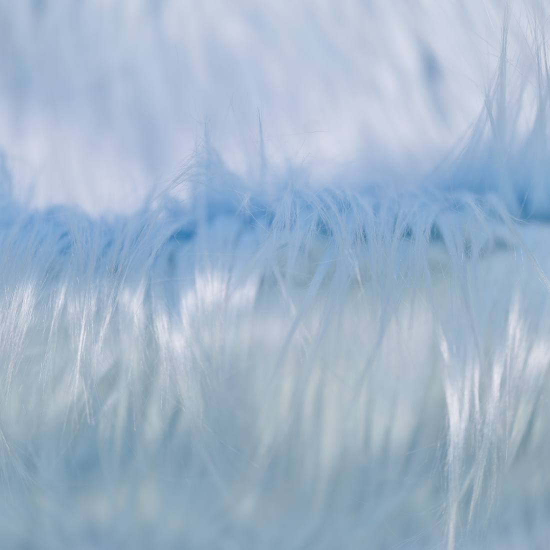 Baby Blue Monster Faux Fur (4in Pile)