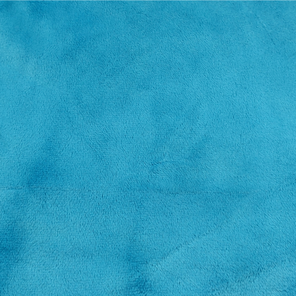 Electric Blue Minky Fabric