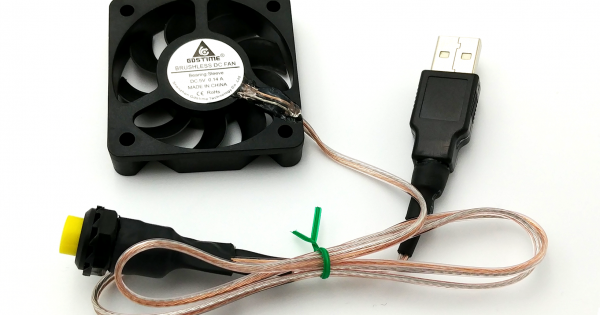 Fursuit Head Fans - USB Powered