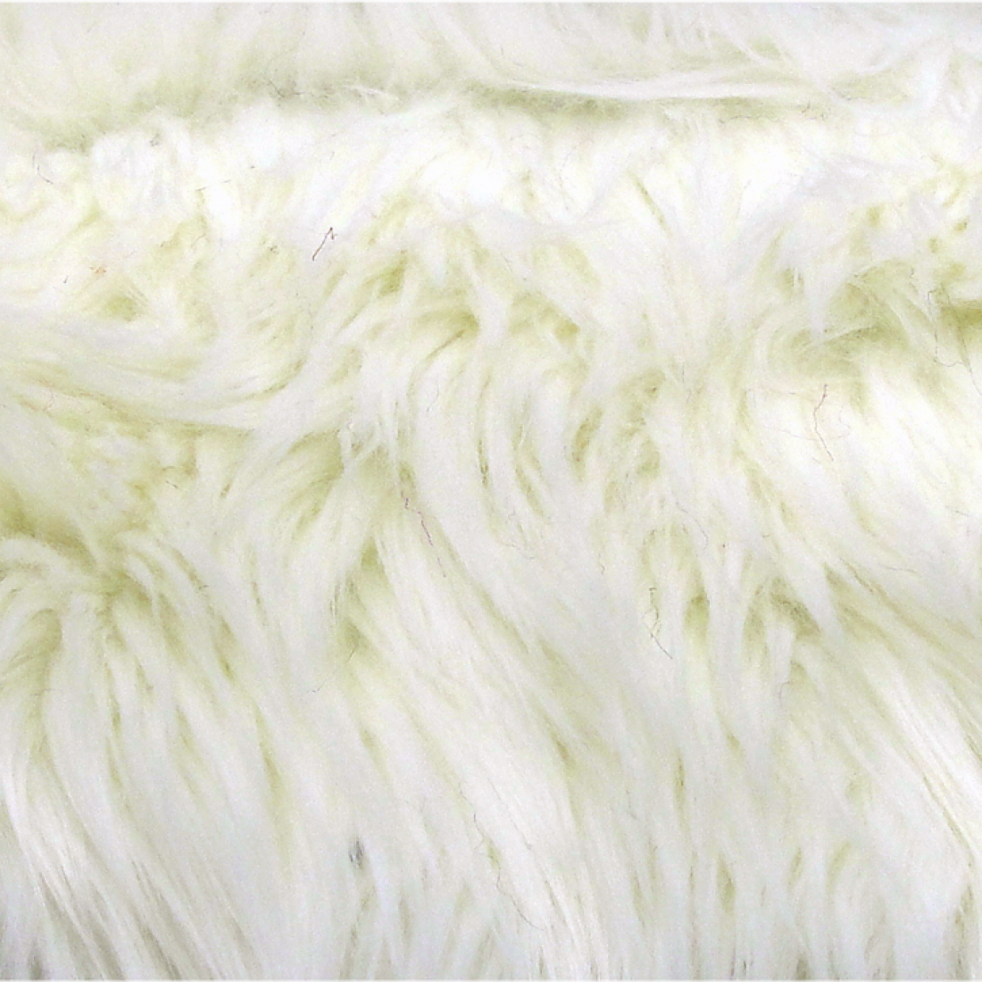 Ivory Luxury Shag Faux Fur