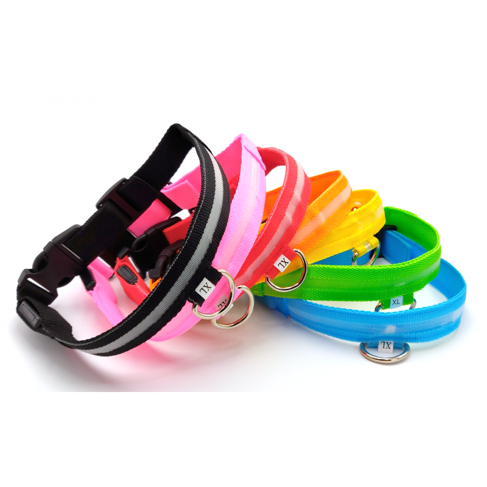 LED Light Up Collar - Fursuit Sized