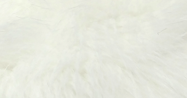 White Luxury Fox Faux Fur