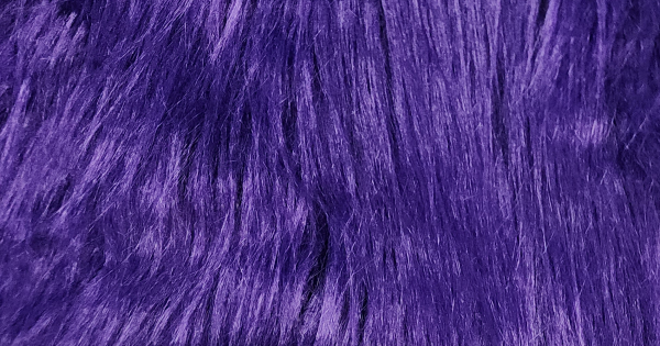 Purple Monster Faux Fur (4in Pile)