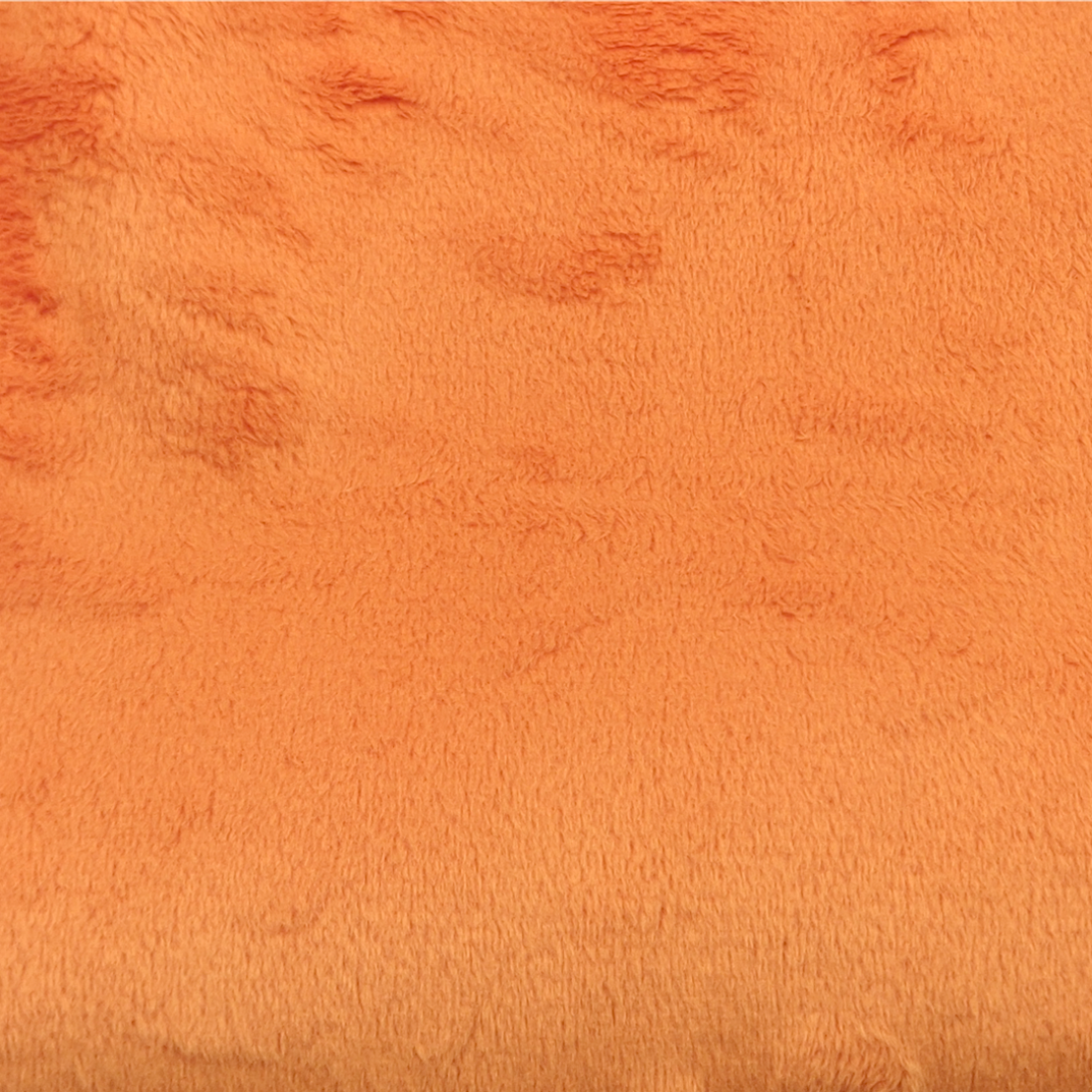 Orange Minky Fabric