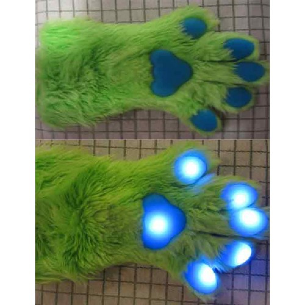 Fursuit Paw Pad/Claw LED Light Kit