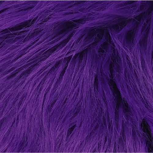 Purple Luxury Shag Faux Fur