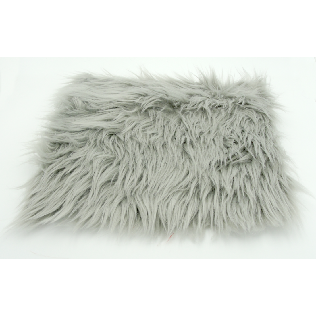 Silver Luxury Shag Faux Fur