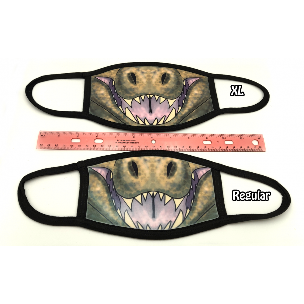 T-Rex Reusable 3-Layer Fabric Face Mask