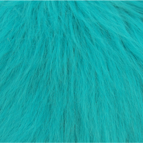 Turquoise Luxury Shag Faux Fur
