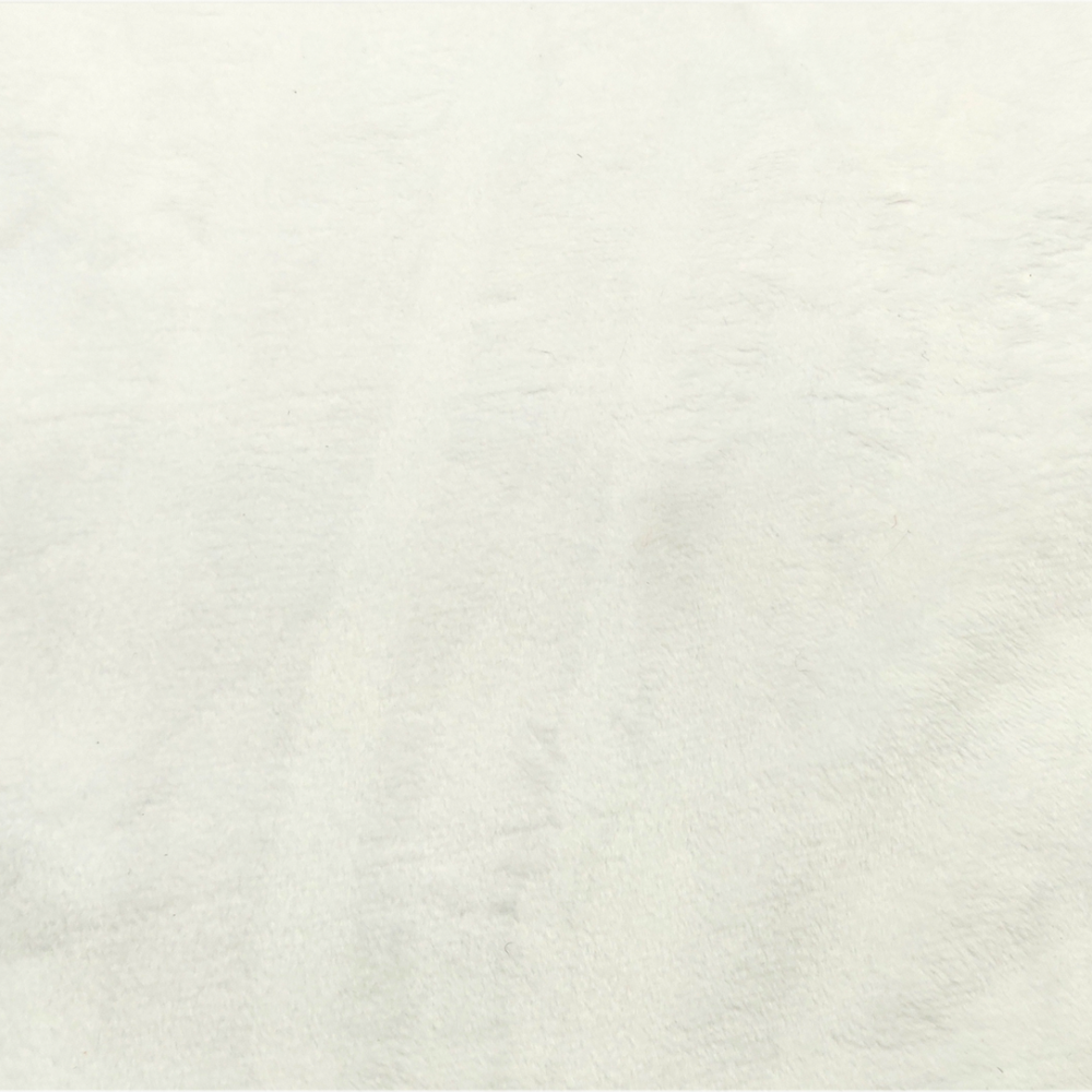 White Minky Fabric