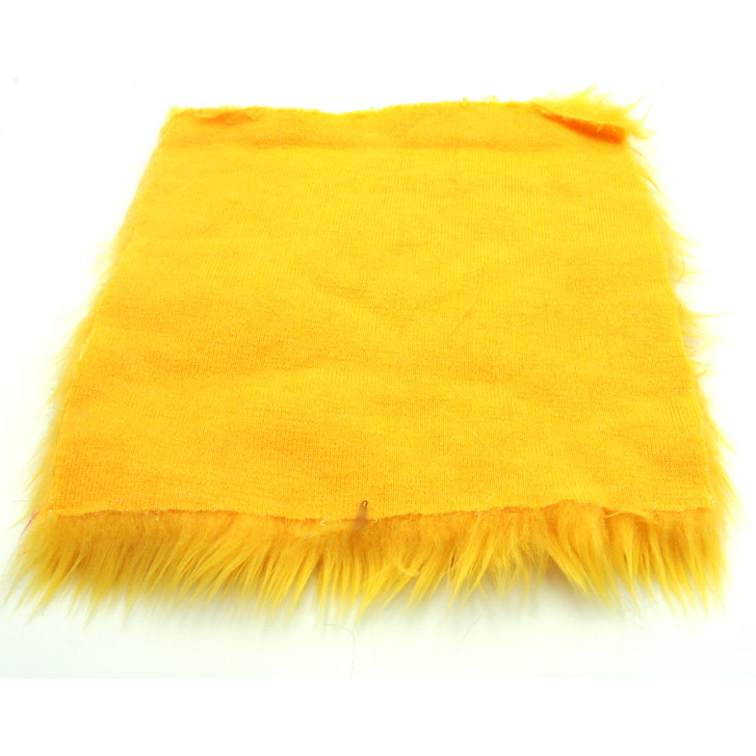 Yellow Luxury Shag Faux Fur